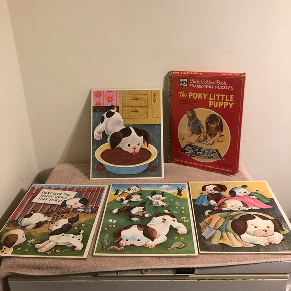 Little Golden Books | Toys | Vintage 972 Little Golden Books The Poky ...